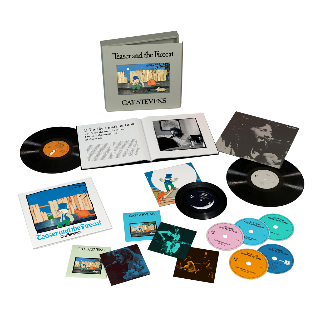Cat Stevens - Teaser And The Firecat: Super Deluxe Edition LP Boxset ...
