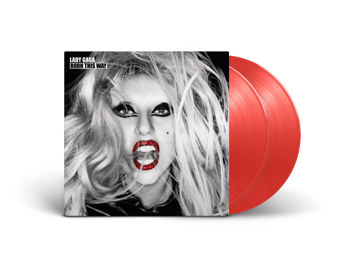 Lady Gaga - Born This Way: Exclusive Red Vinyl 2LP - The Sound of Vinyl