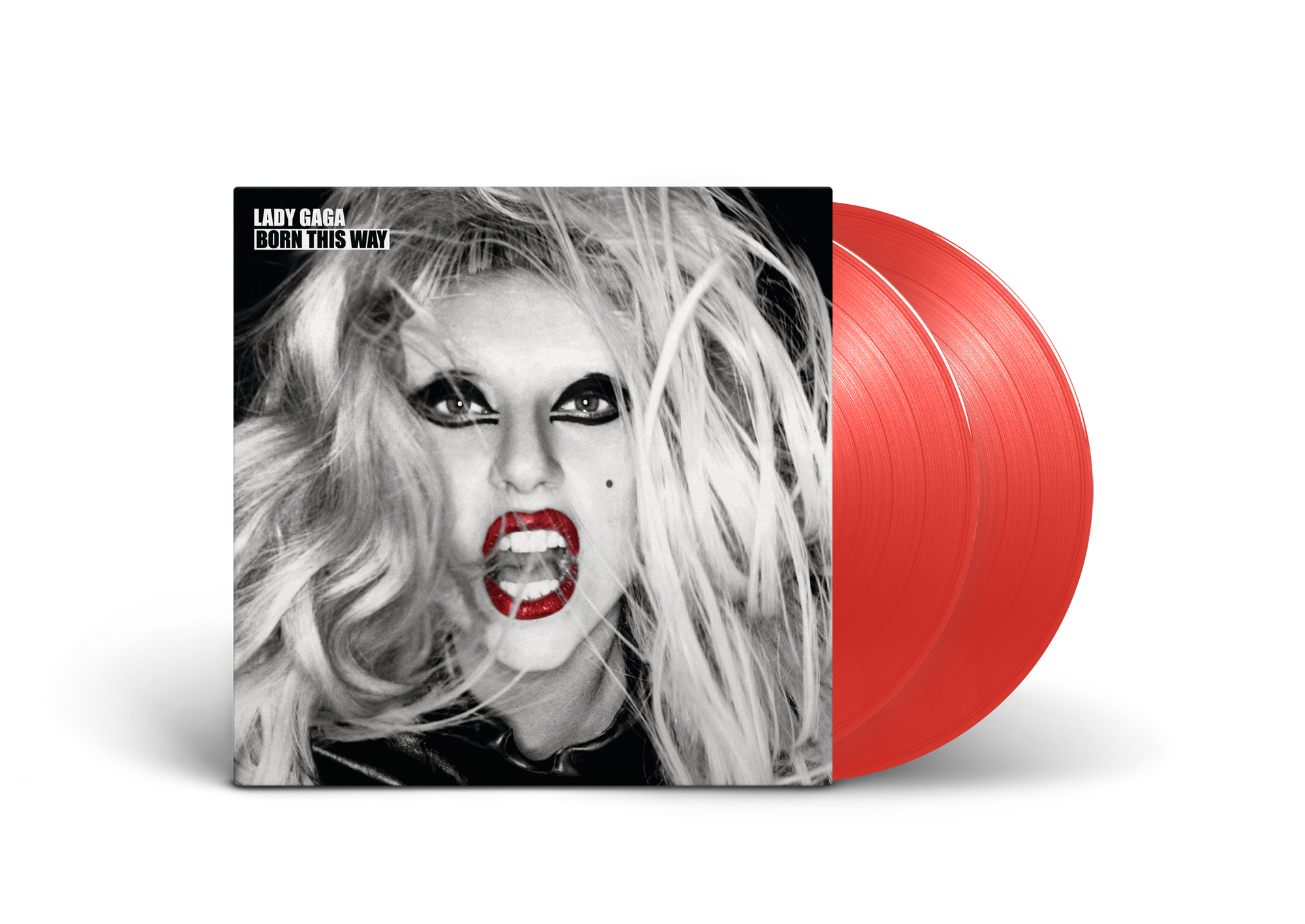 Lady Gaga - Born This Way: Exclusive Red Vinyl 2LP - The Sound of Vinyl
