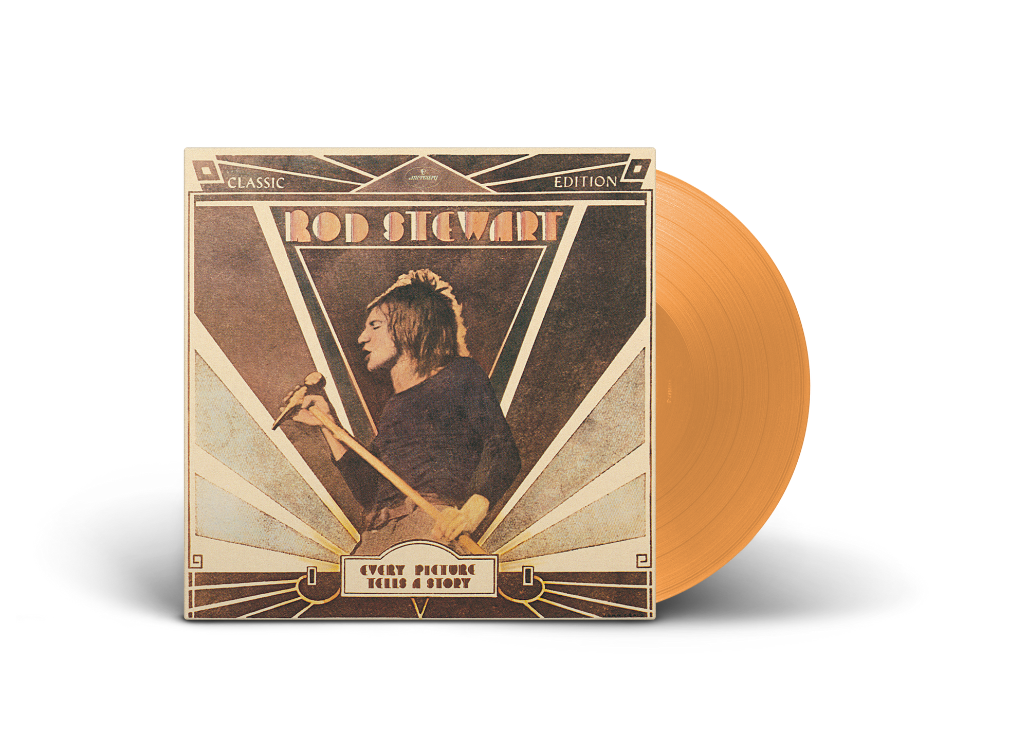 Rod Stewart - Every Picture Tells A Story: Exclusive Orange Vinyl LP ...
