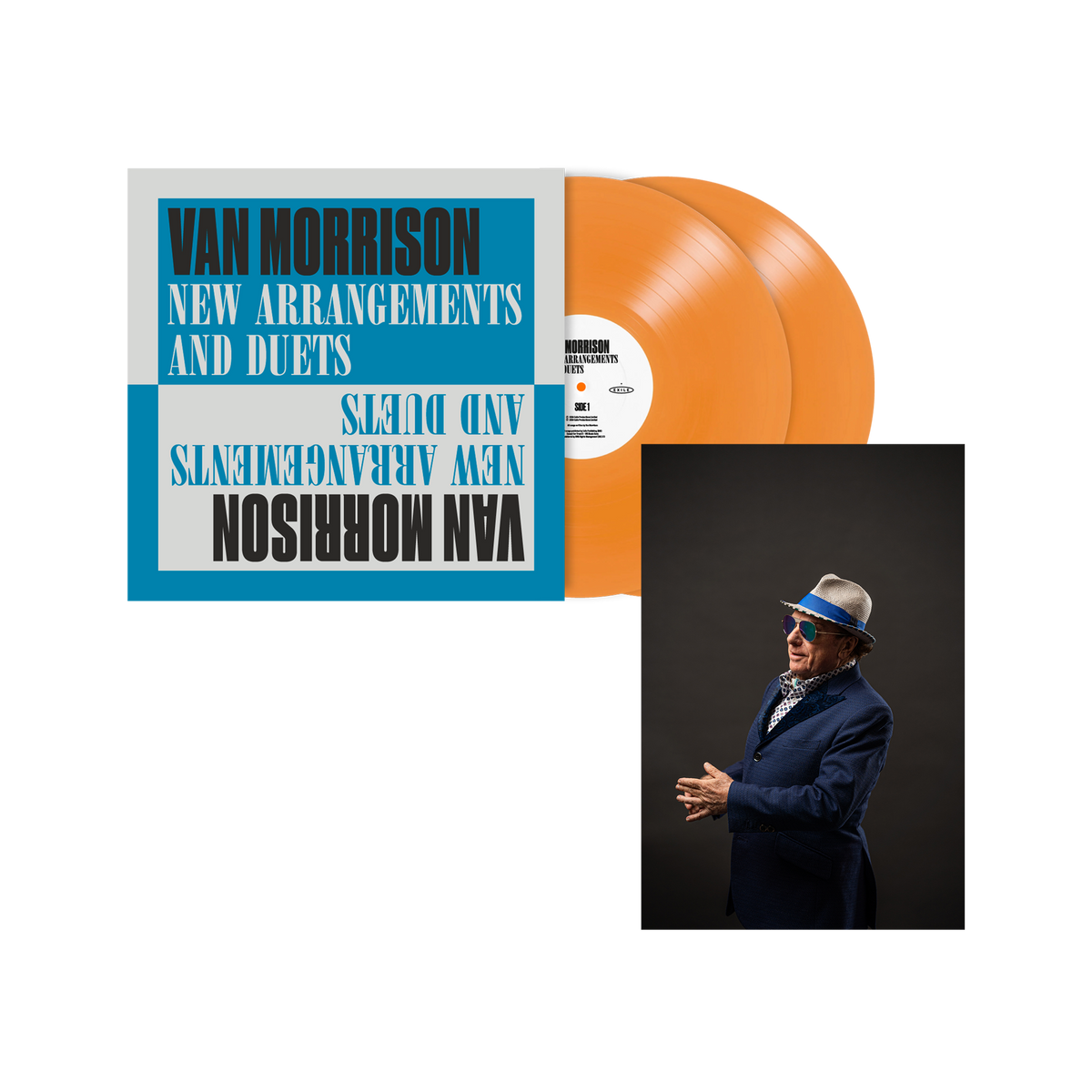 New Arrangements And Duets: Limited Orange Vinyl LP + Signed Print ...