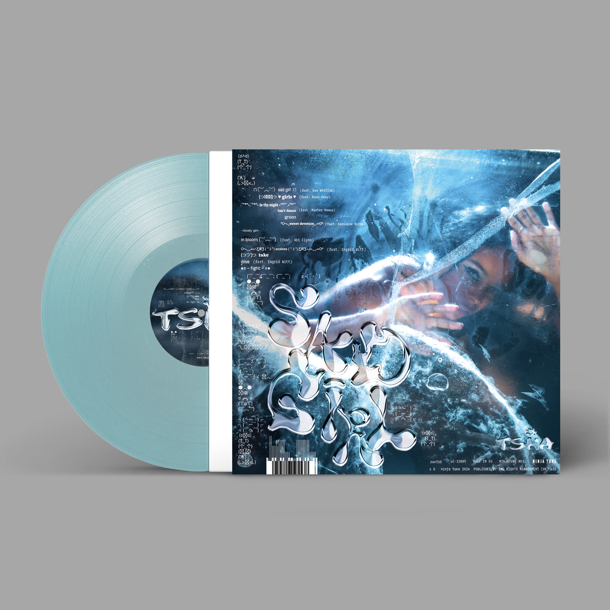 TSHA - Sad Girl: Transparent 'Blue Edge Glow' Vinyl LP - Sound of Vinyl