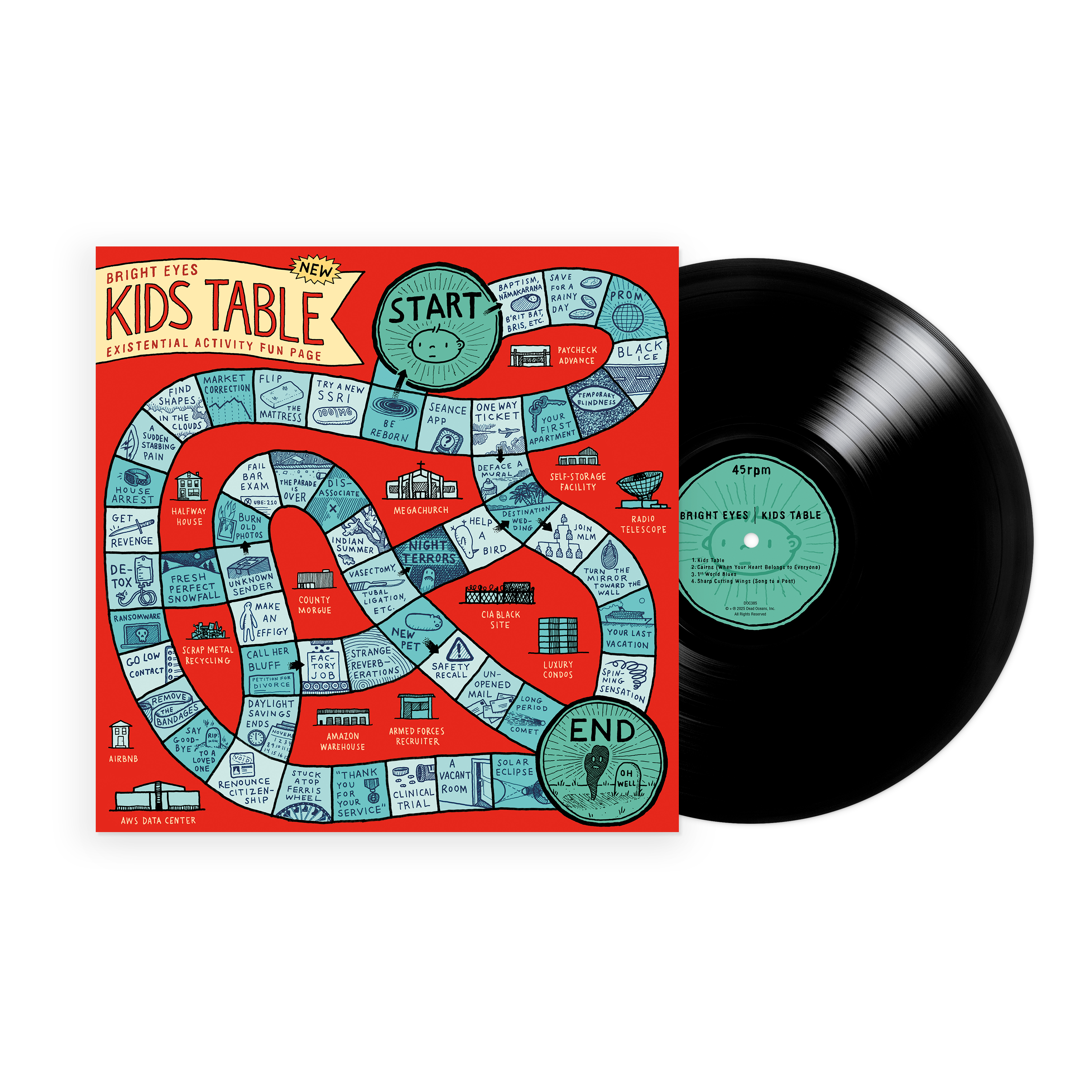 Sufjan Stevens - Kids Table: Vinyl 12" EP - The Sound of Vinyl