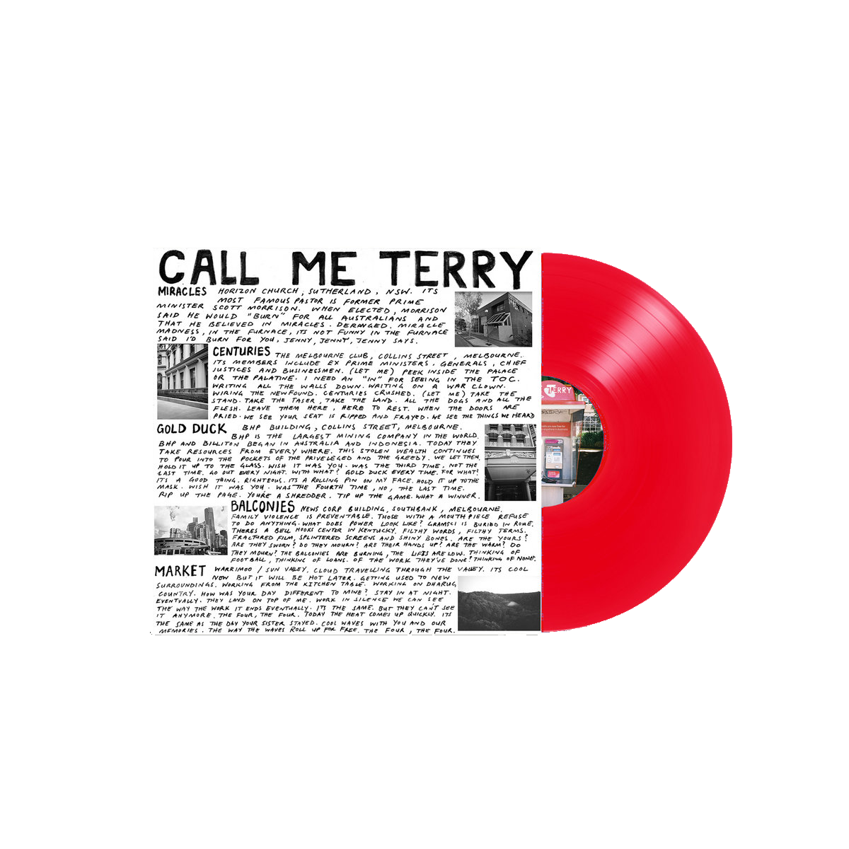 Terry - Call Me Terry: Red Vinyl LP - The Sound of Vinyl