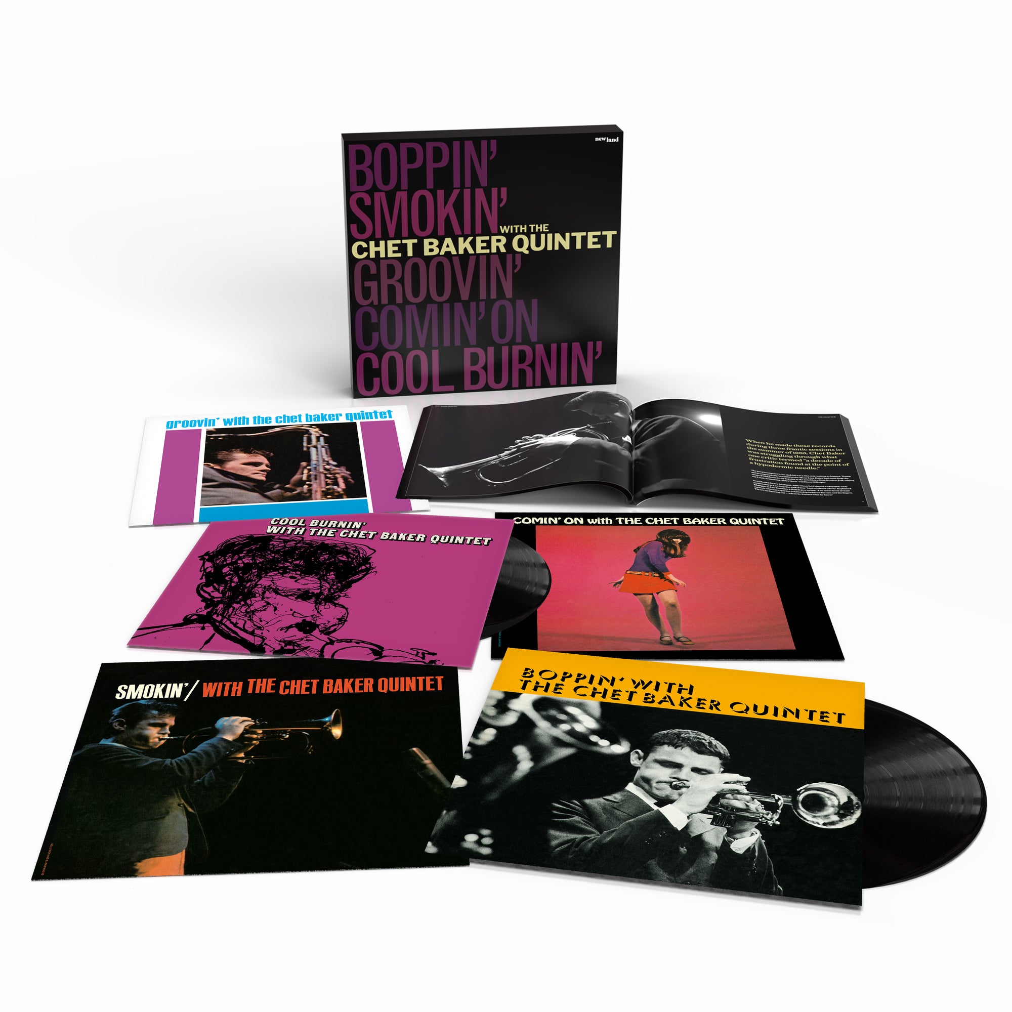 Chet Baker - Five From '65: The Quintet Summer Sessions: Black 5LP Boxset - The Sound of Vinyl