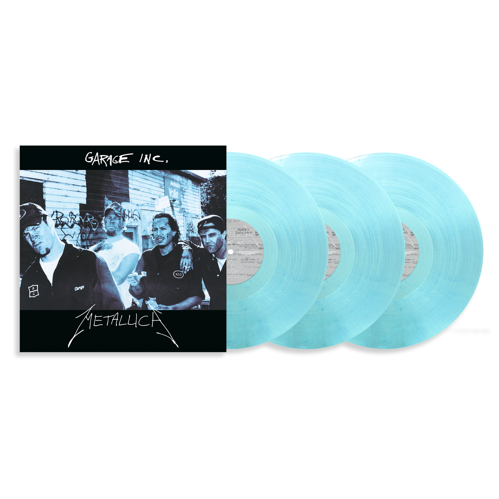 Metallica - Garage Inc: Limited ‘Fade To Blue’ Vinyl 3LP - The Sound of ...