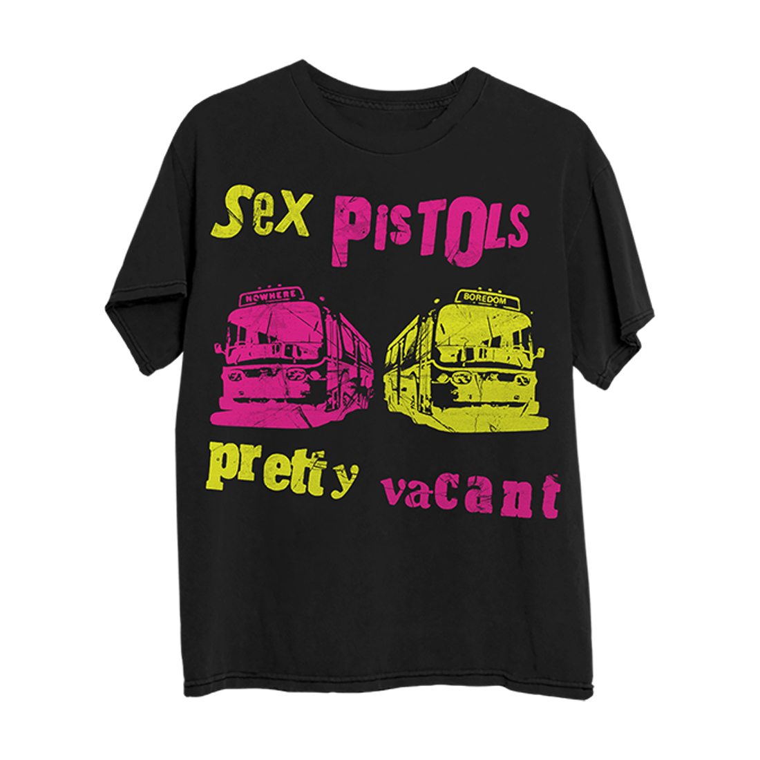 Sex Pistols - Pretty Vacant Don't Care T-Shirt - The Sound of Vinyl