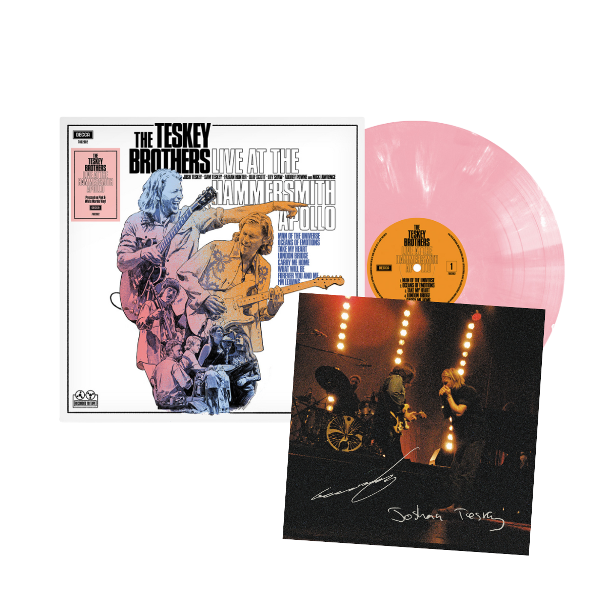 The Teskey Brothers - Live at The Hammersmith Apollo - Pink Marble ...