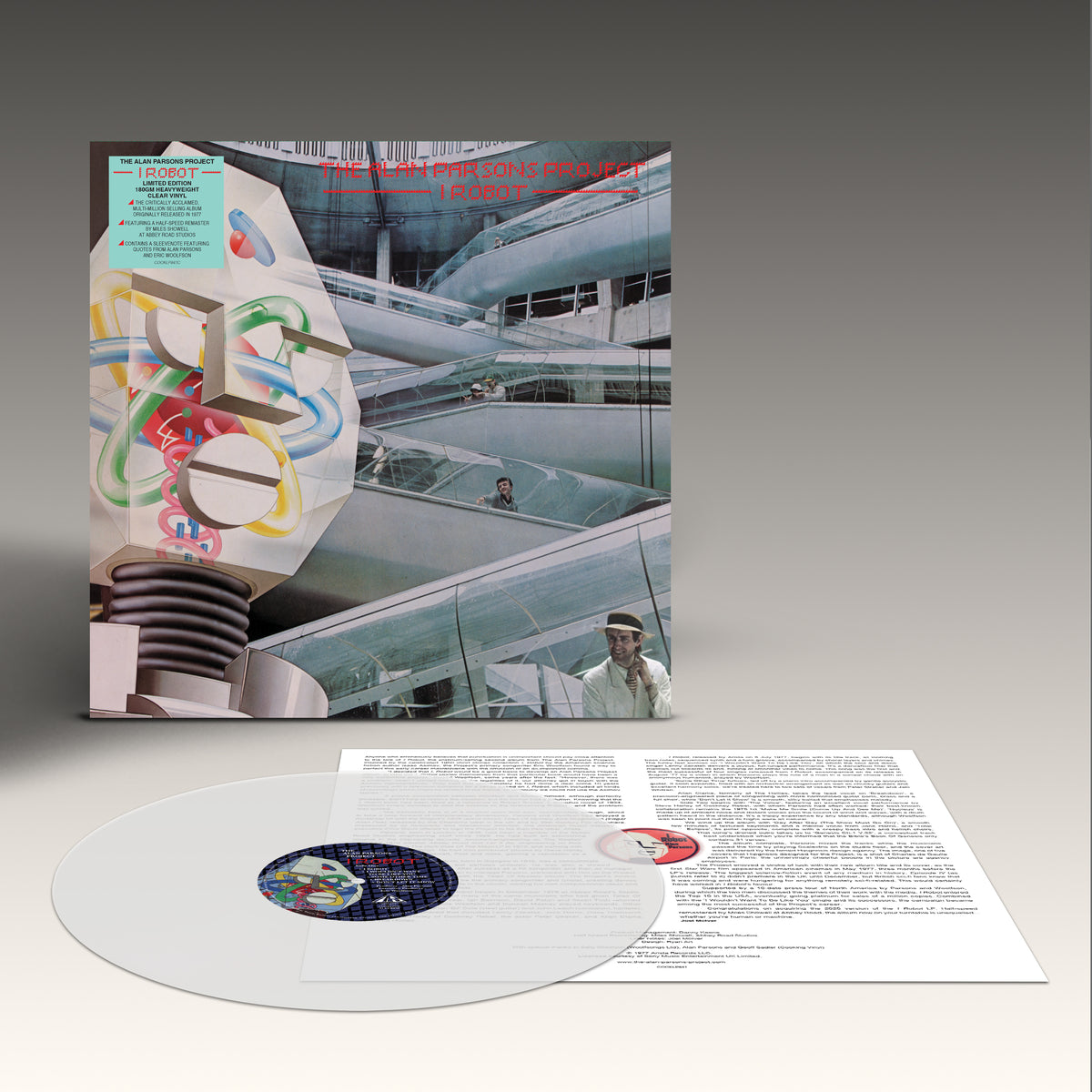 The Alan Parsons Project - I Robot (Half-Speed Remaster): Clear Vinyl ...