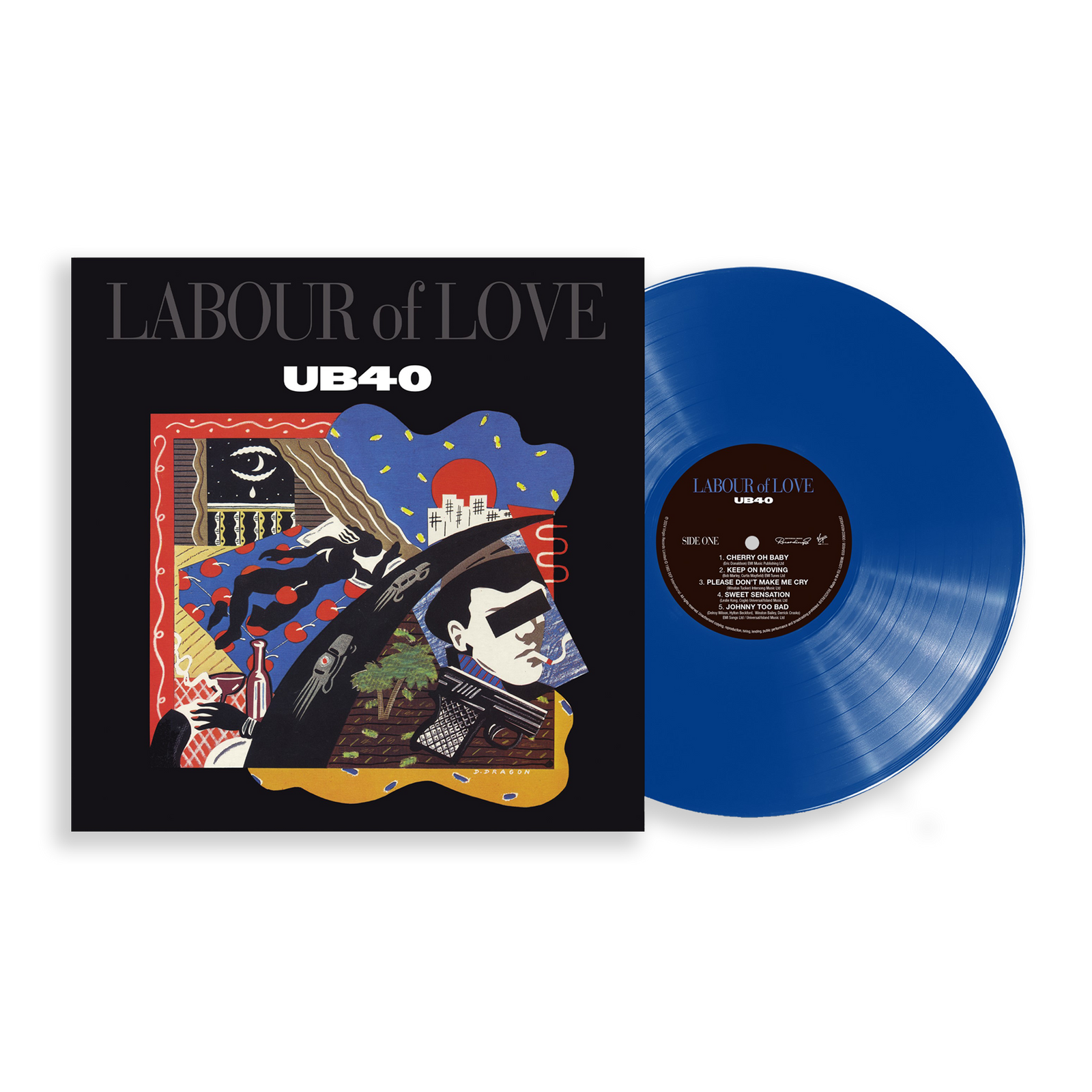 UB40 - Labour Of Love: Limited Blue Vinyl LP [NAD24] - The Sound of Vinyl