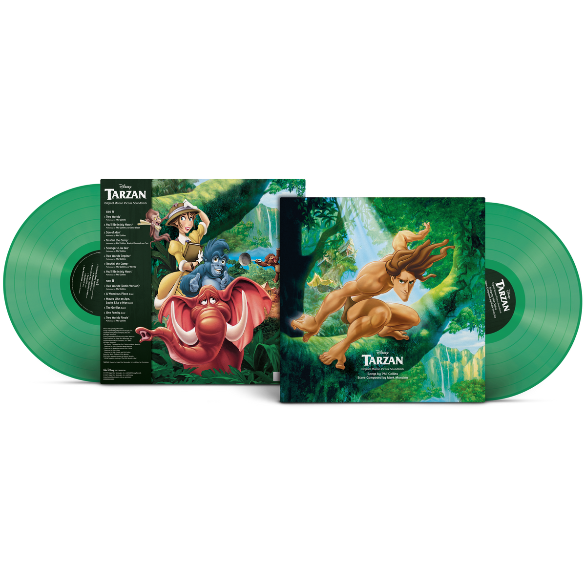 Original Soundtrack - Tarzan: Limited Edition Transparent Green Vinyl ...