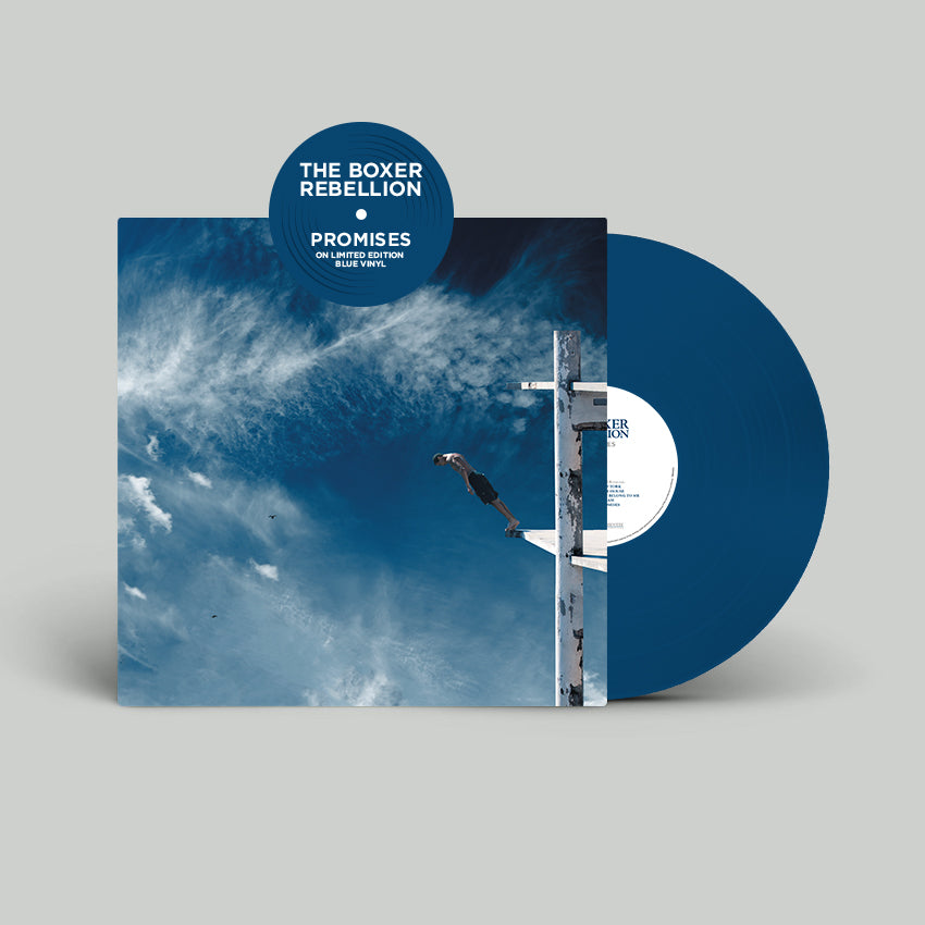 The Boxer Rebellion - Promises: Limited Sea Blue Vinyl LP - The Sound ...
